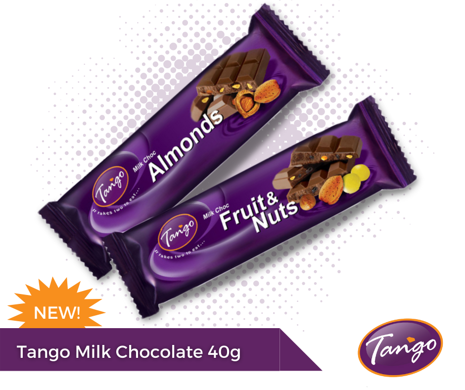Tango Milk Chocolate 40G - CEED Marketing Corporation
