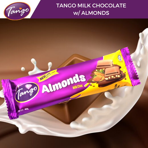 Tango Milk Chocolate 40G - CEED Marketing Corporation